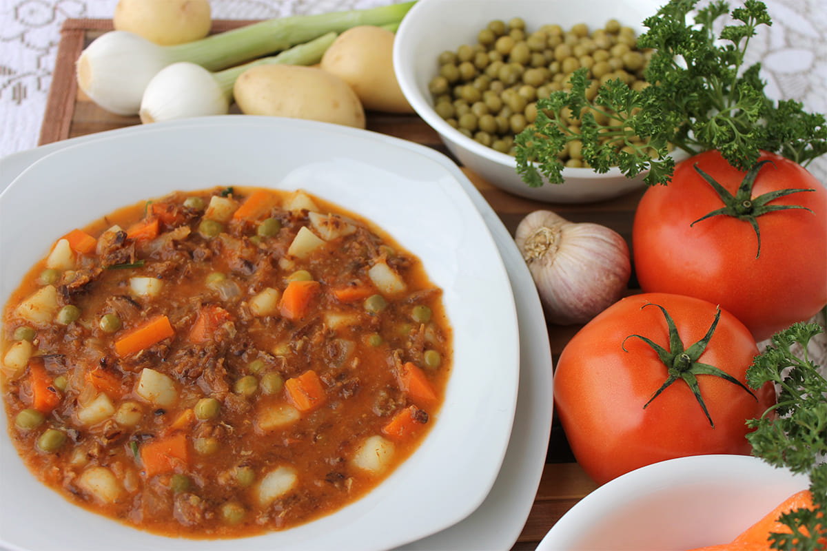 Machaca a la Jardinera - Tia Lencha